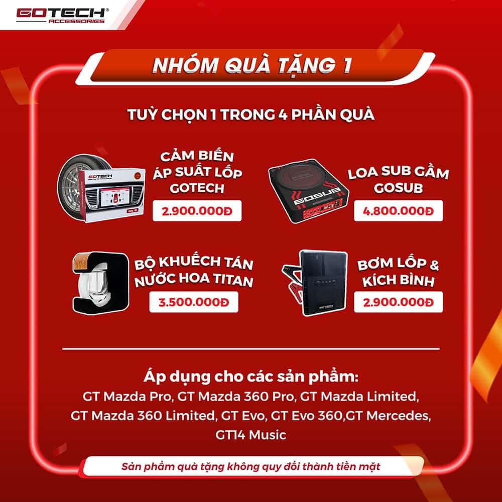 ĐẠI TIỆC GOTECH - BUFFET QUÀ TẶNG