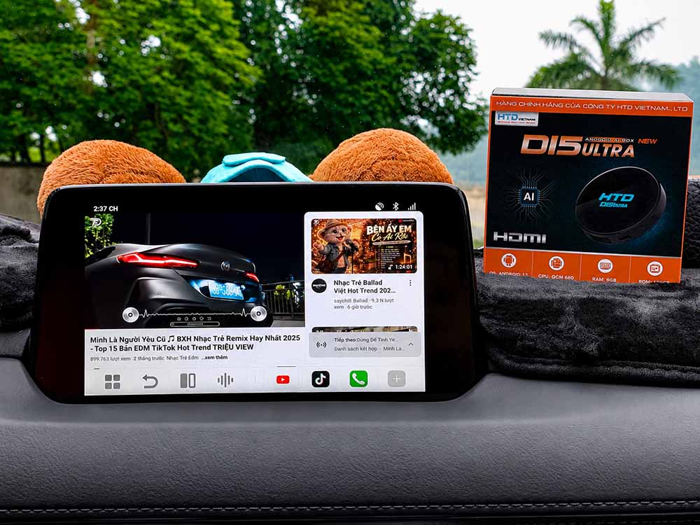 Nâng cấp Android Box HTD D15 Ultra cho Mazda CX5 – Biến Màn Hình Zin ...